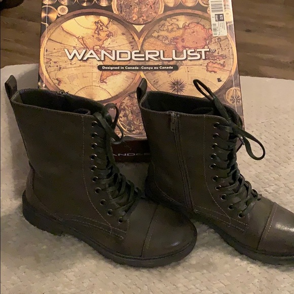 Wanderlust | Shoes | Wonderlust Ladies Lace Up Boot | Poshmark